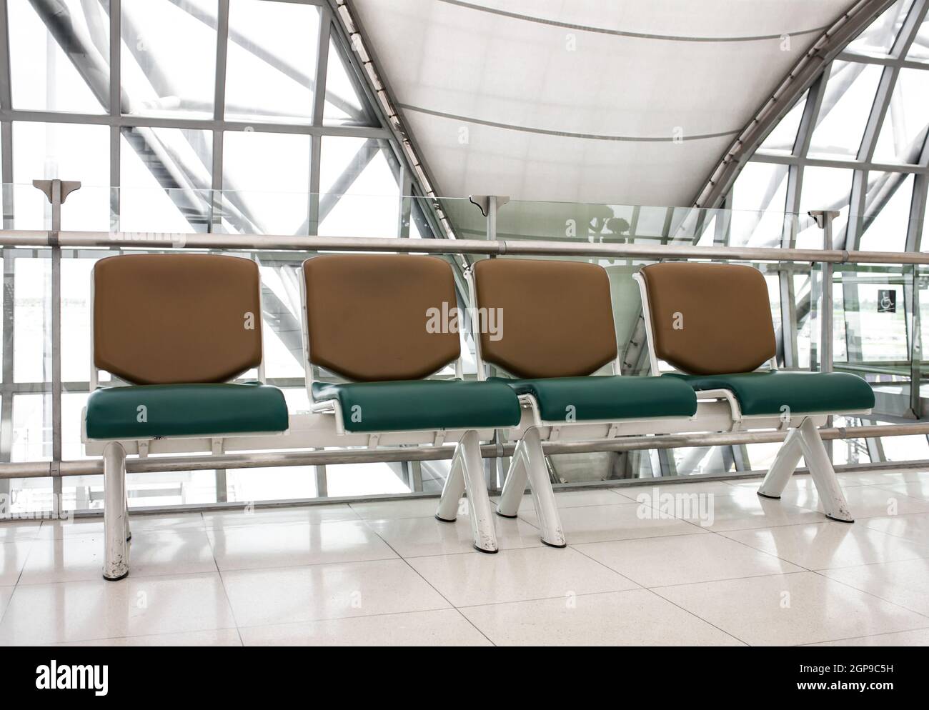 Chair public in building furniture Stock Photo - Alamy