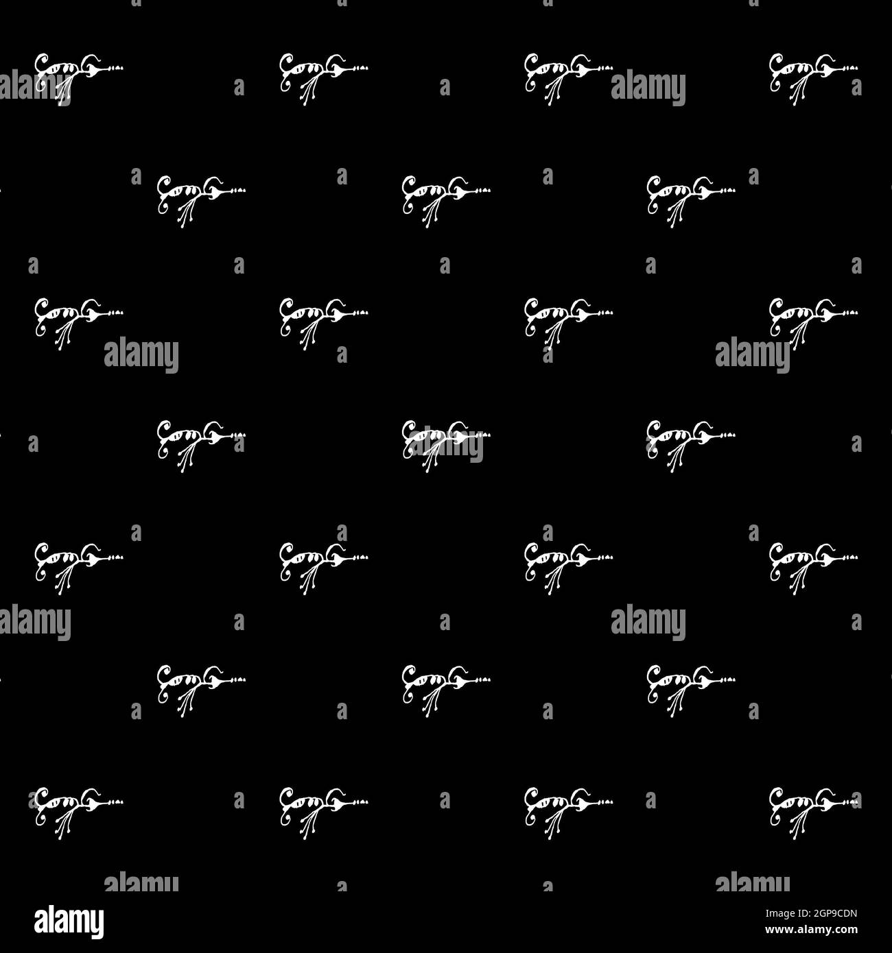 Digital drawing black tribal hi-res stock photography and images - Alamy