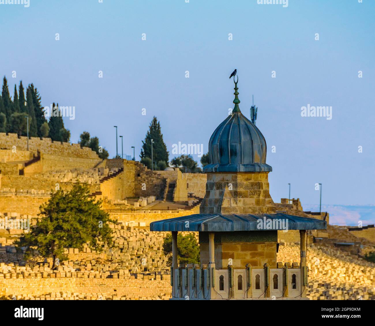 Aerial view of old jersualem city, israel Stock Photo - Alamy
