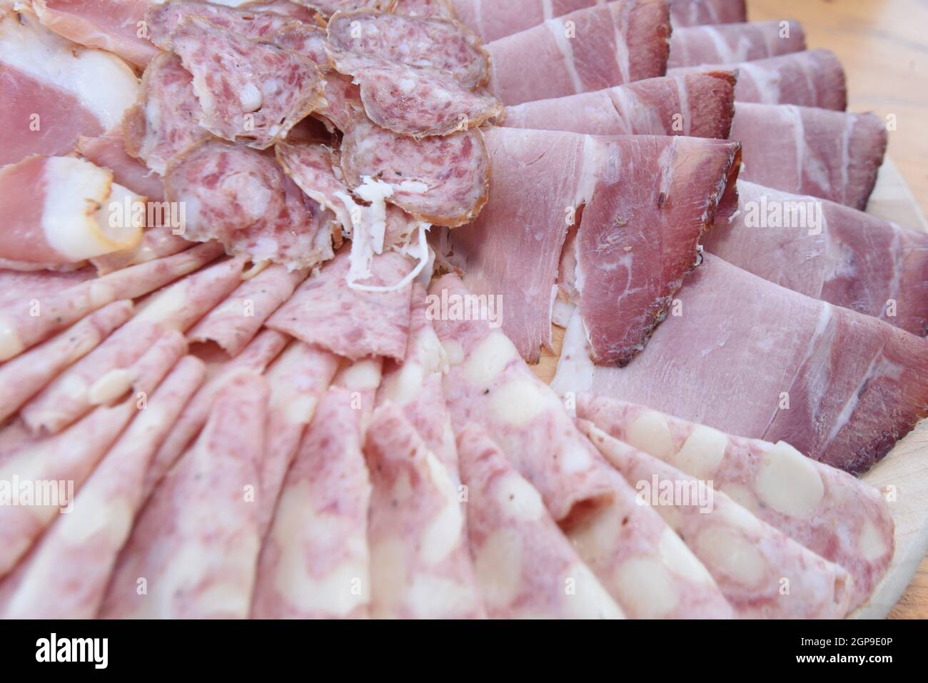 Platter of cold meats hi-res stock photography and images - Alamy