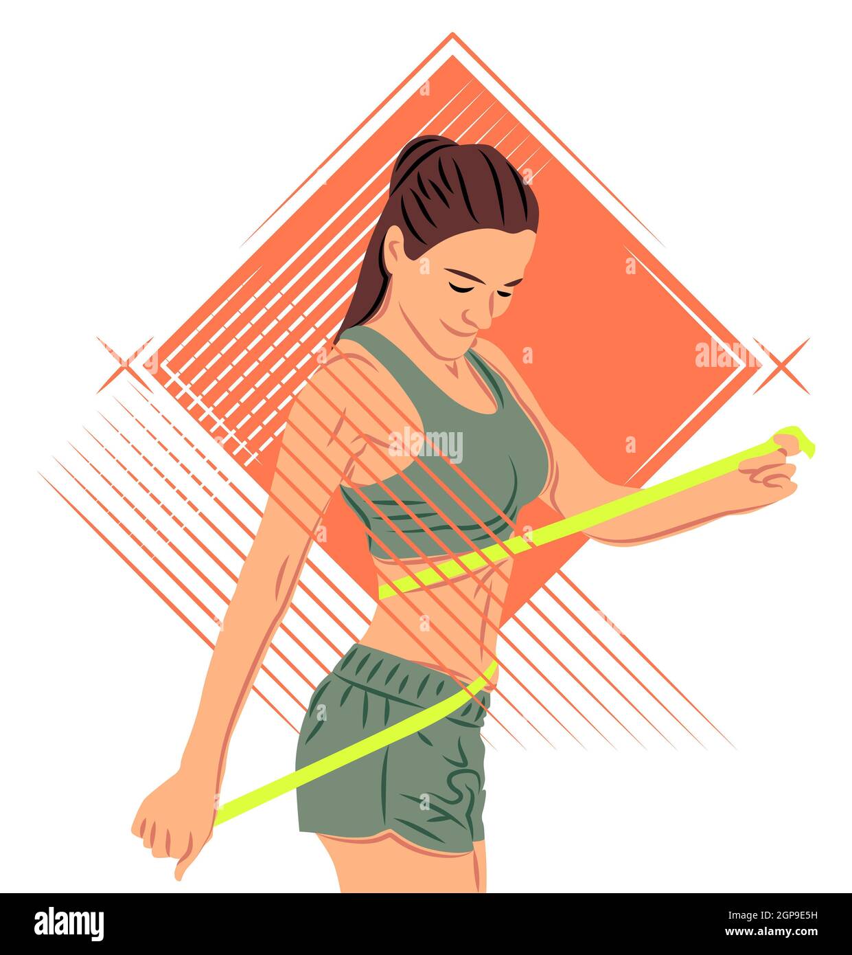 Vector illustration in graphic style Stock Photo - Alamy