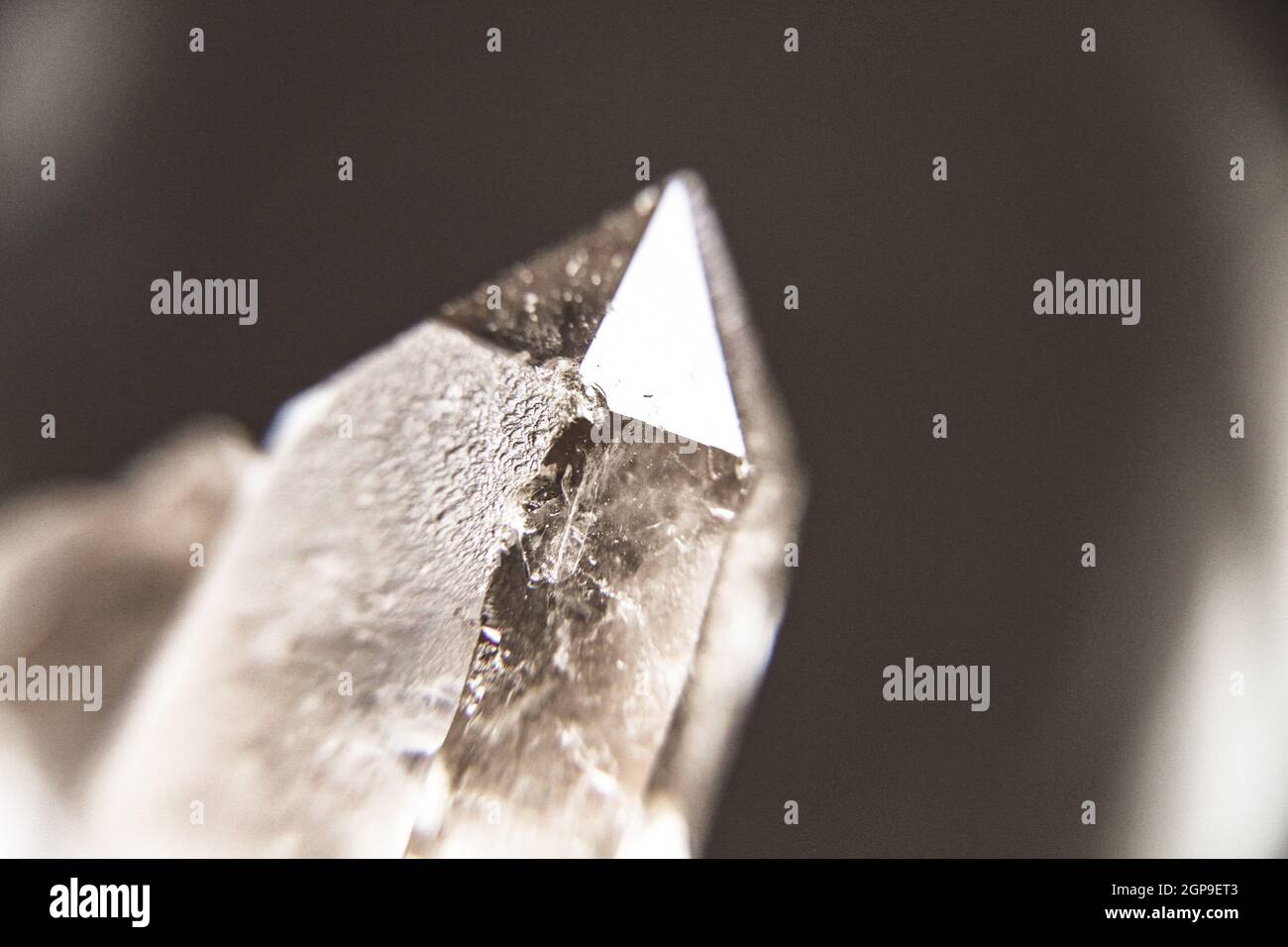 Shiny rock crystal macro view. Abstract texture background Stock Photo ...