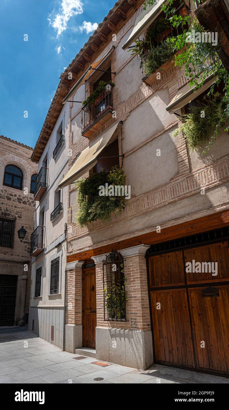 Ancient architecture in the city of Toledo, Spain Stock Photo - Alamy