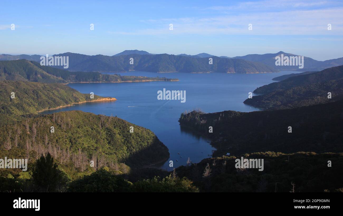 Endeavour inlet nz hi-res stock photography and images - Alamy