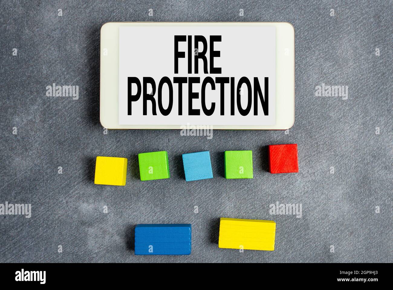 Handwriting text Fire Protection. Business approach measures taken to ...