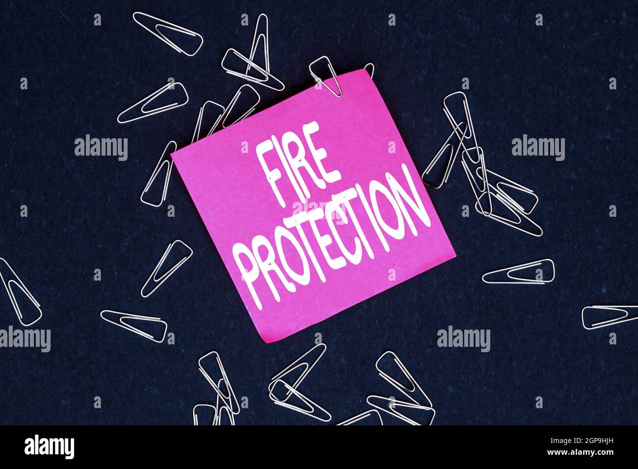 Conceptual display Fire Protection. Concept meaning measures taken to ...