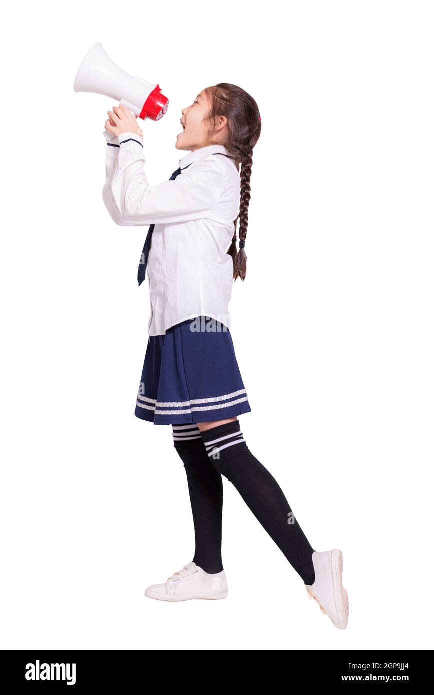 Loud speaker student hi-res stock photography and images - Alamy