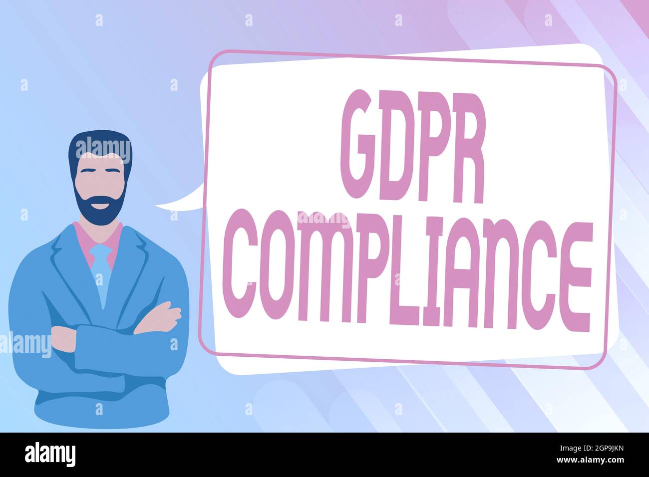 Conceptual display Gdpr Compliance. Conceptual photo protection and ...