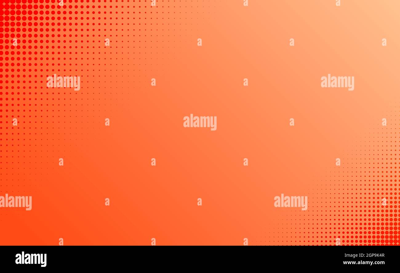 Red with gradient abstract background with dots points - Vector ...