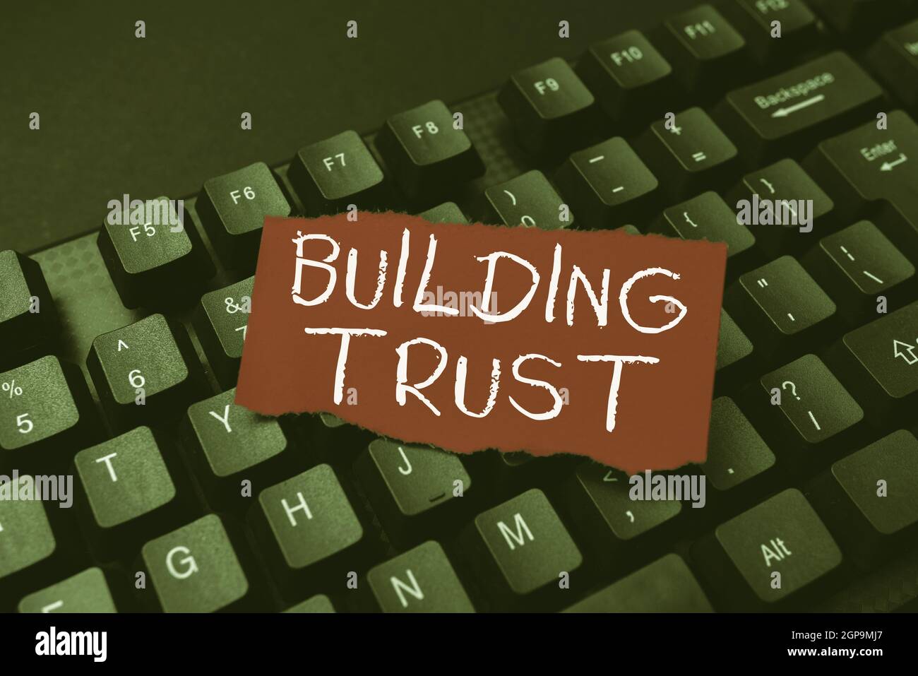 Text caption presenting Building Trust. Business idea activity of ... Text caption presenting Building Trust. Business idea activity of ...