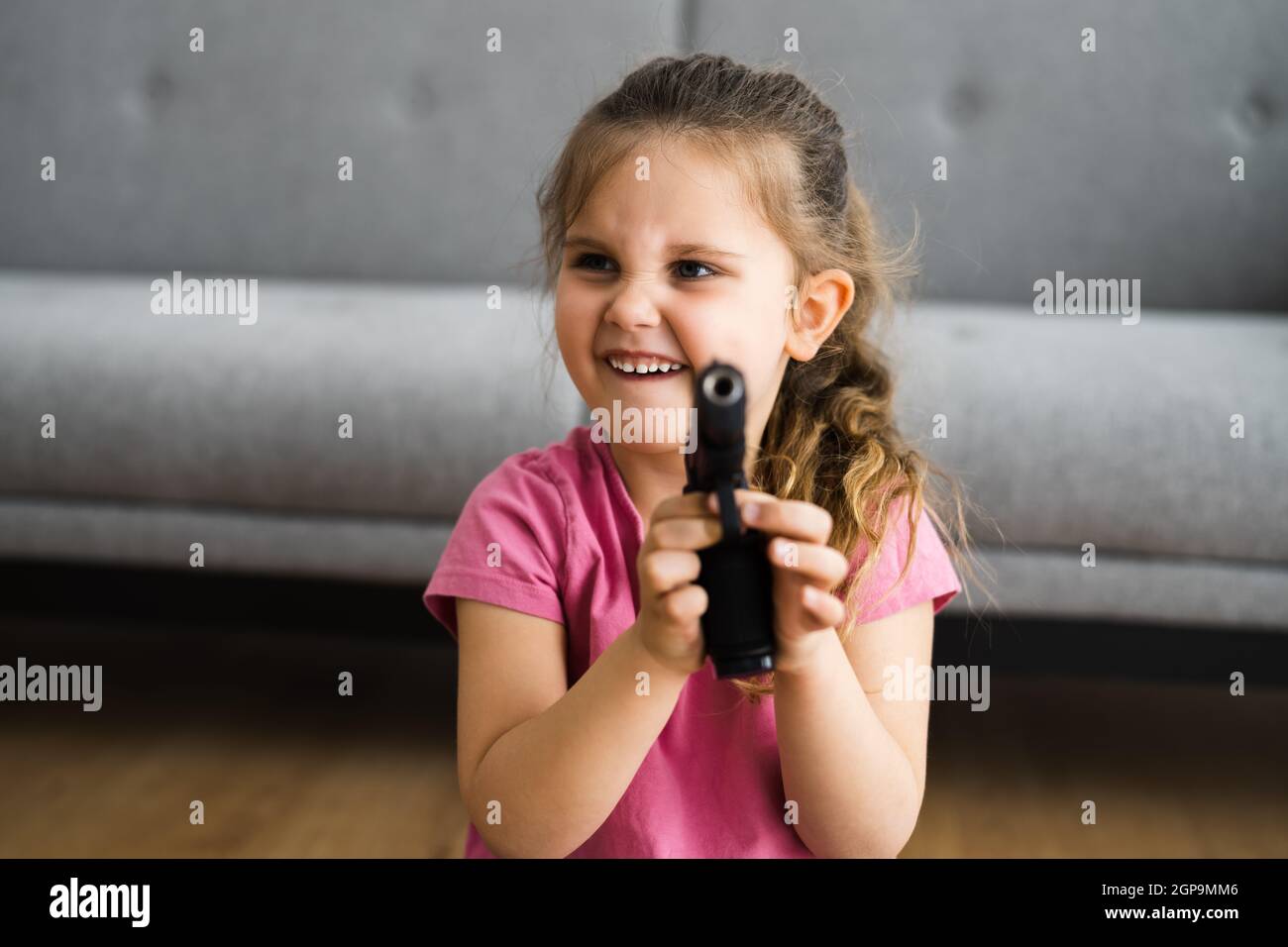 Children gun hand hi-res stock photography and images - Alamy