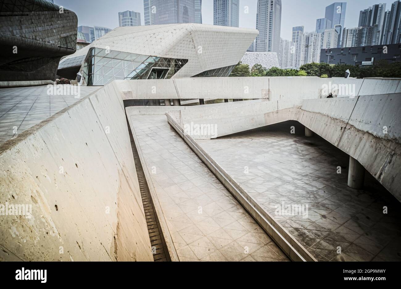 Guangzhou Opera House is a Chinese opera house in Guangzhou,in the new ...