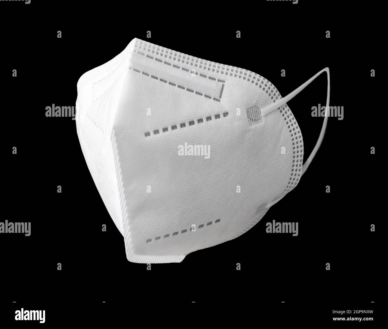 Medical Respiratory Surgical Face Mask Filter Isolated Stock Photo - Alamy