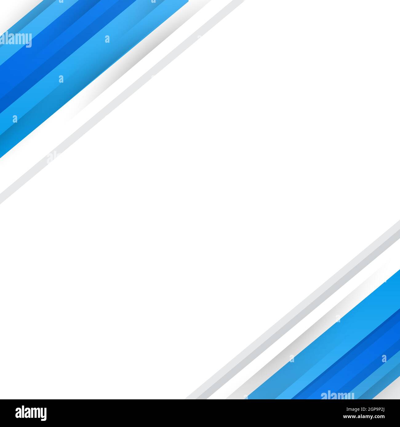 Abstract blue lines on white background - Vector illustration Stock ...