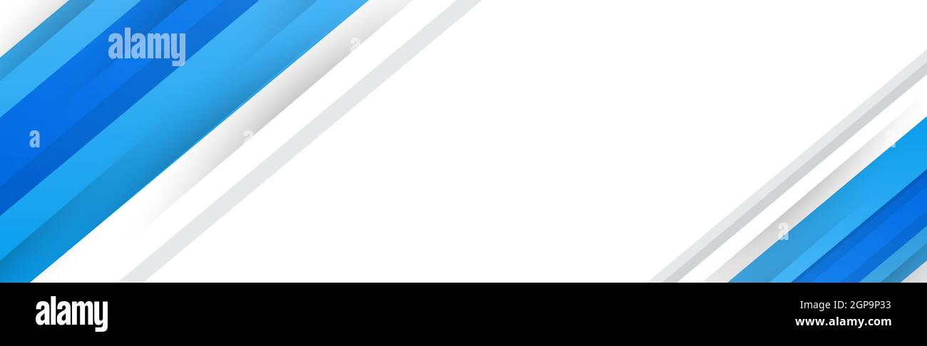 Abstract blue lines on white background - Vector illustration Stock ...