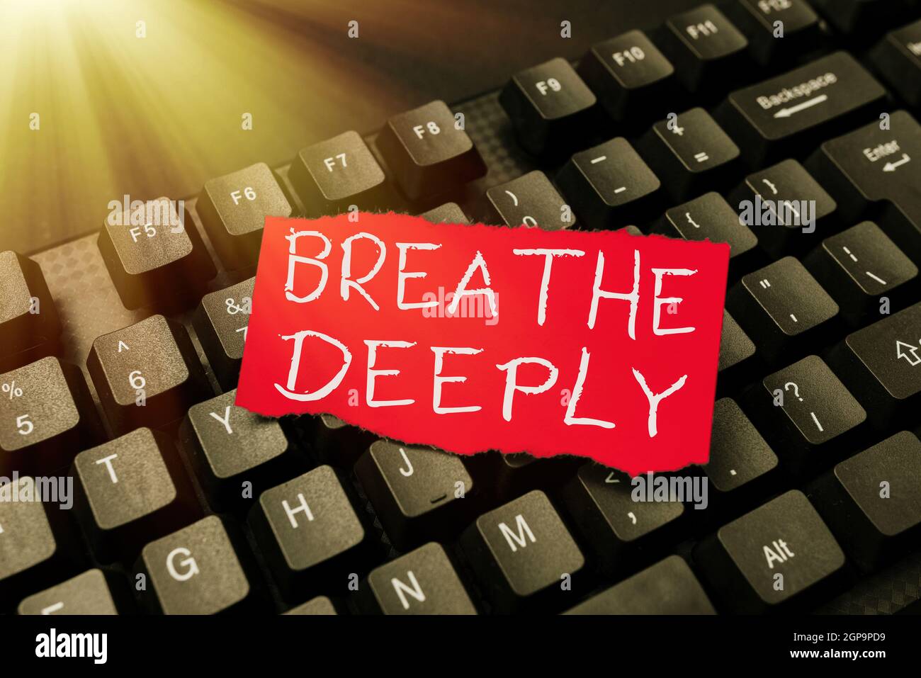 Writing displaying text Breathe Deeply. Conceptual photo to take a ... Writing displaying text Breathe Deeply. Conceptual photo to take a ...