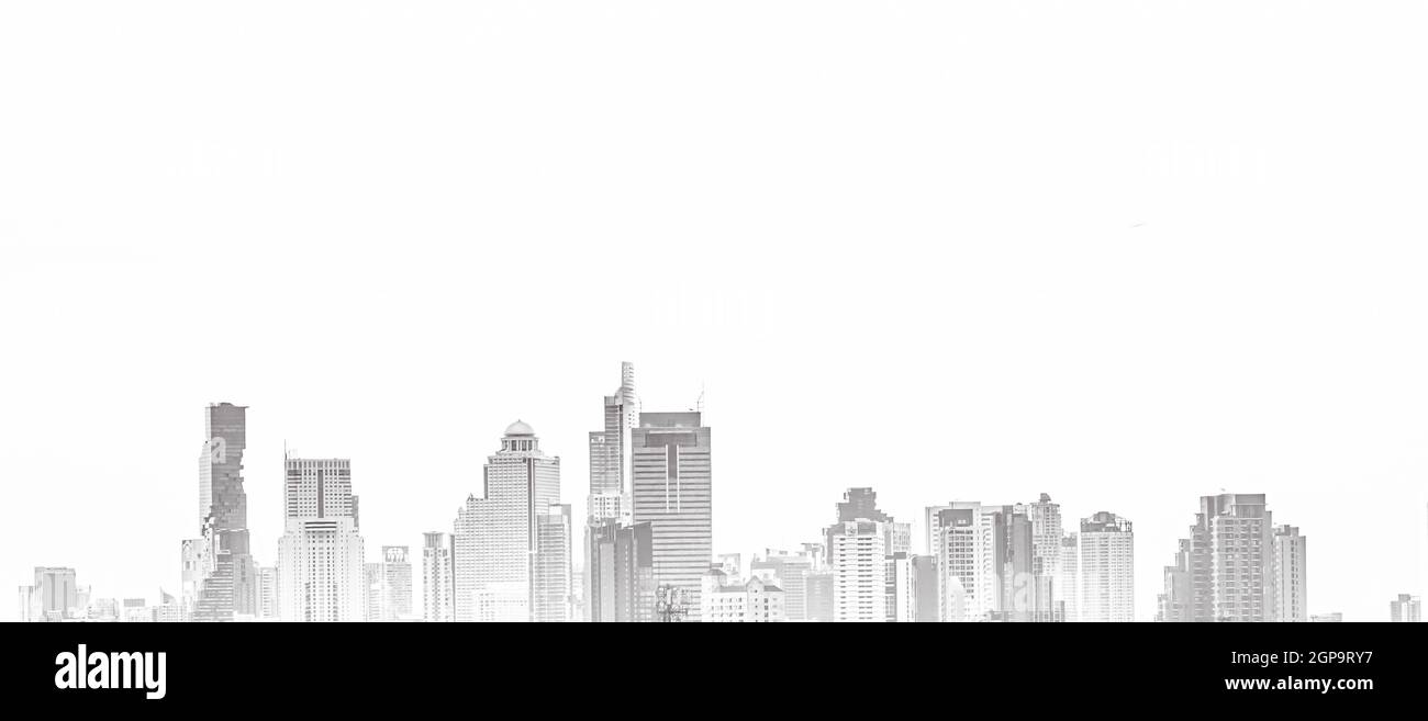 Bangkok modern building Cut Out Stock Images & Pictures - Alamy