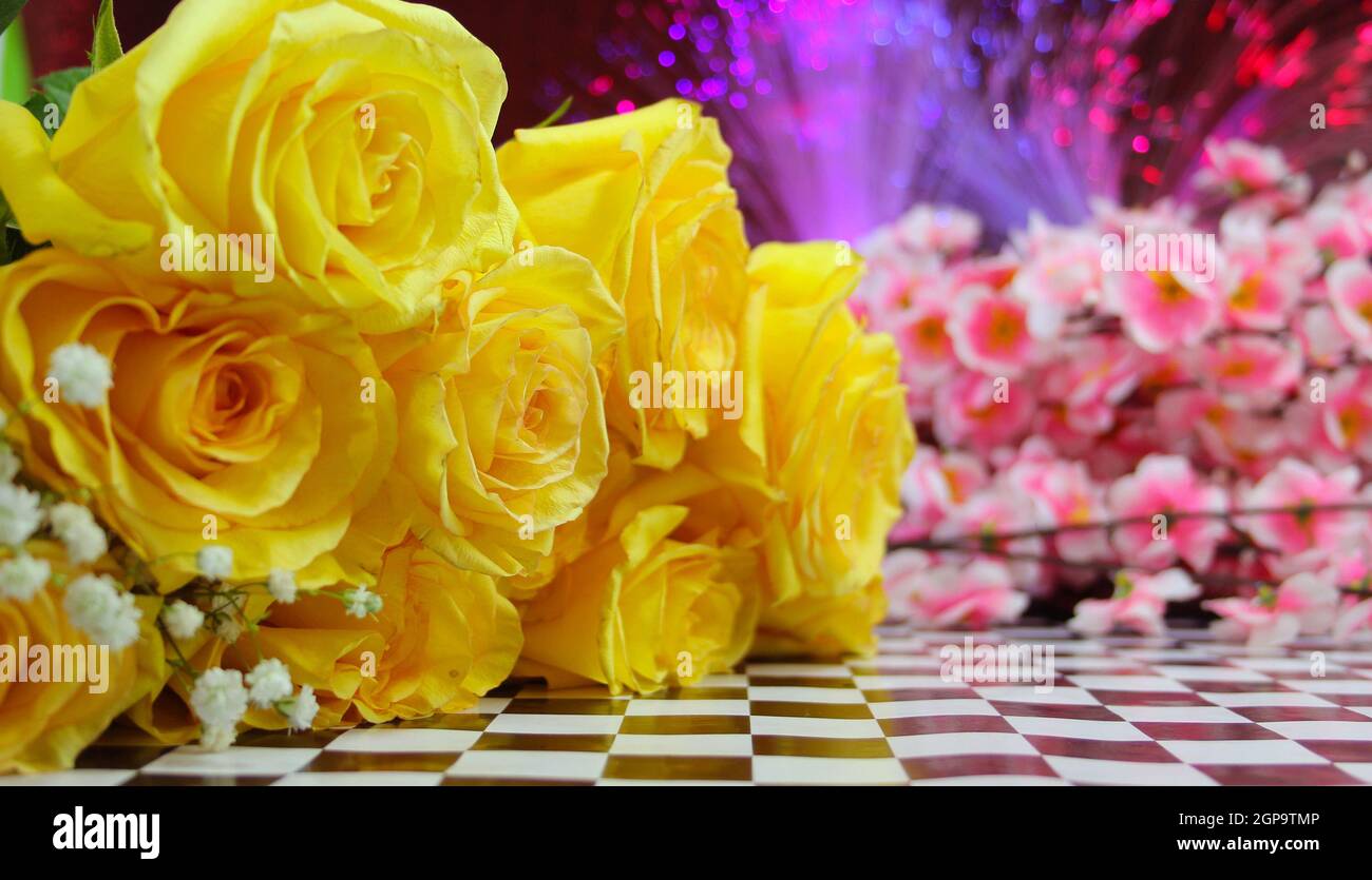 Yellow box perfume bottle hi-res stock photography and images - Alamy