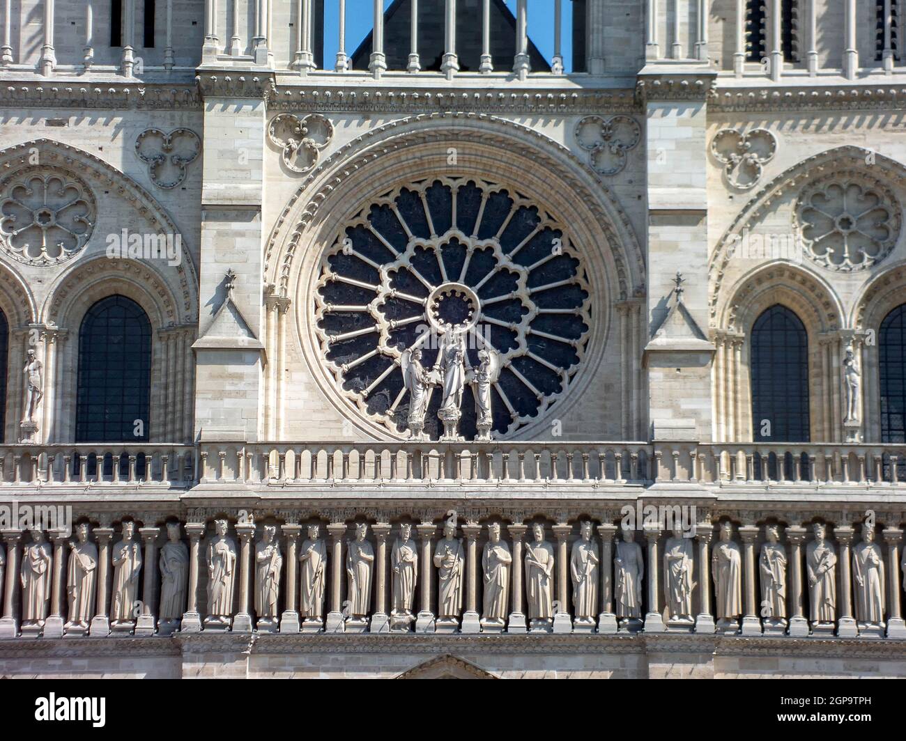 Cathedrale Notre Dame de Paris cite - catholic dome Stock Photo - Alamy