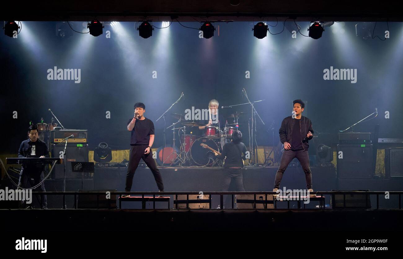 Asian singer, keyboardist, guitarist, drummer, bassist and guitarist of ...