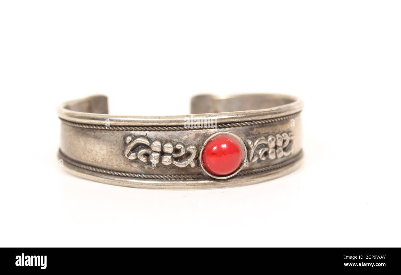 Vintage Handmade Bracelet from the Middle East Stock Photo - Alamy