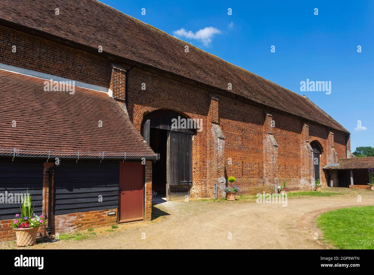 England, Hampshire, Basingstoke, Old Basing Village, Basing House, The ...