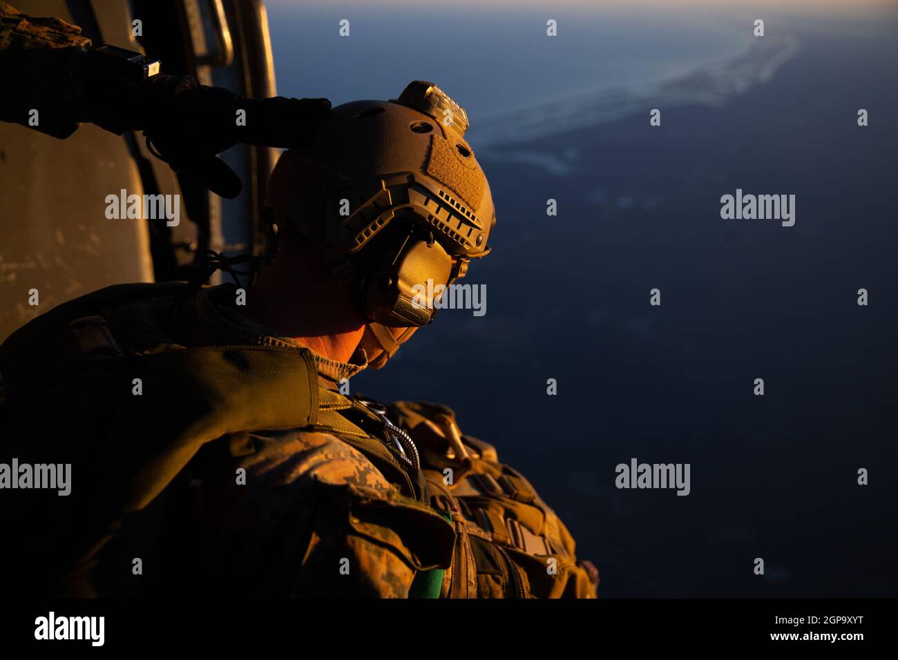 U.S. Marine Corps Cpl. Michael Lichtenberger, a reconnaissance Marine ...