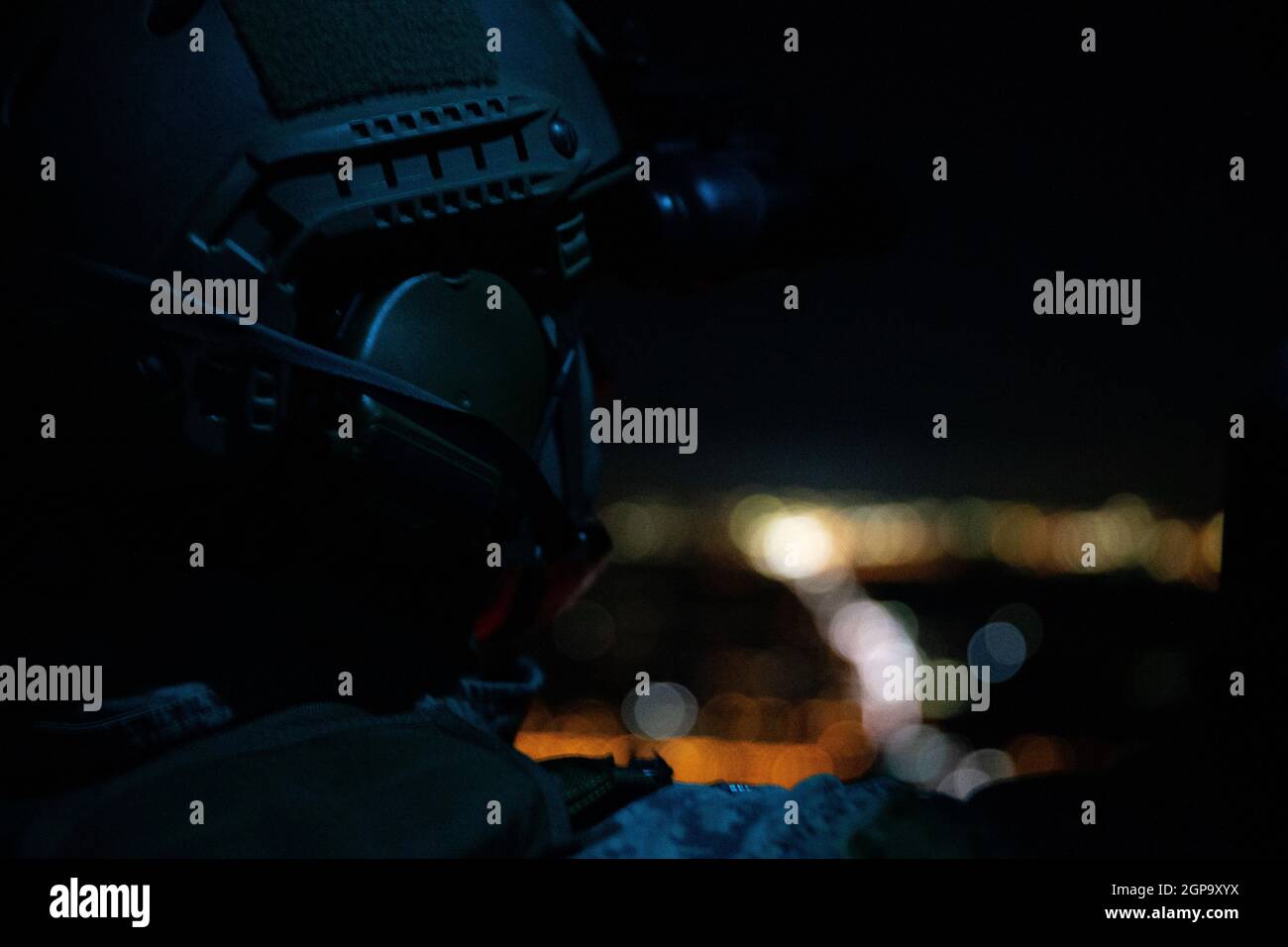 U.S. Marine Corps Cpl. Michael Lichtenberger, a reconnaissance Marine ...