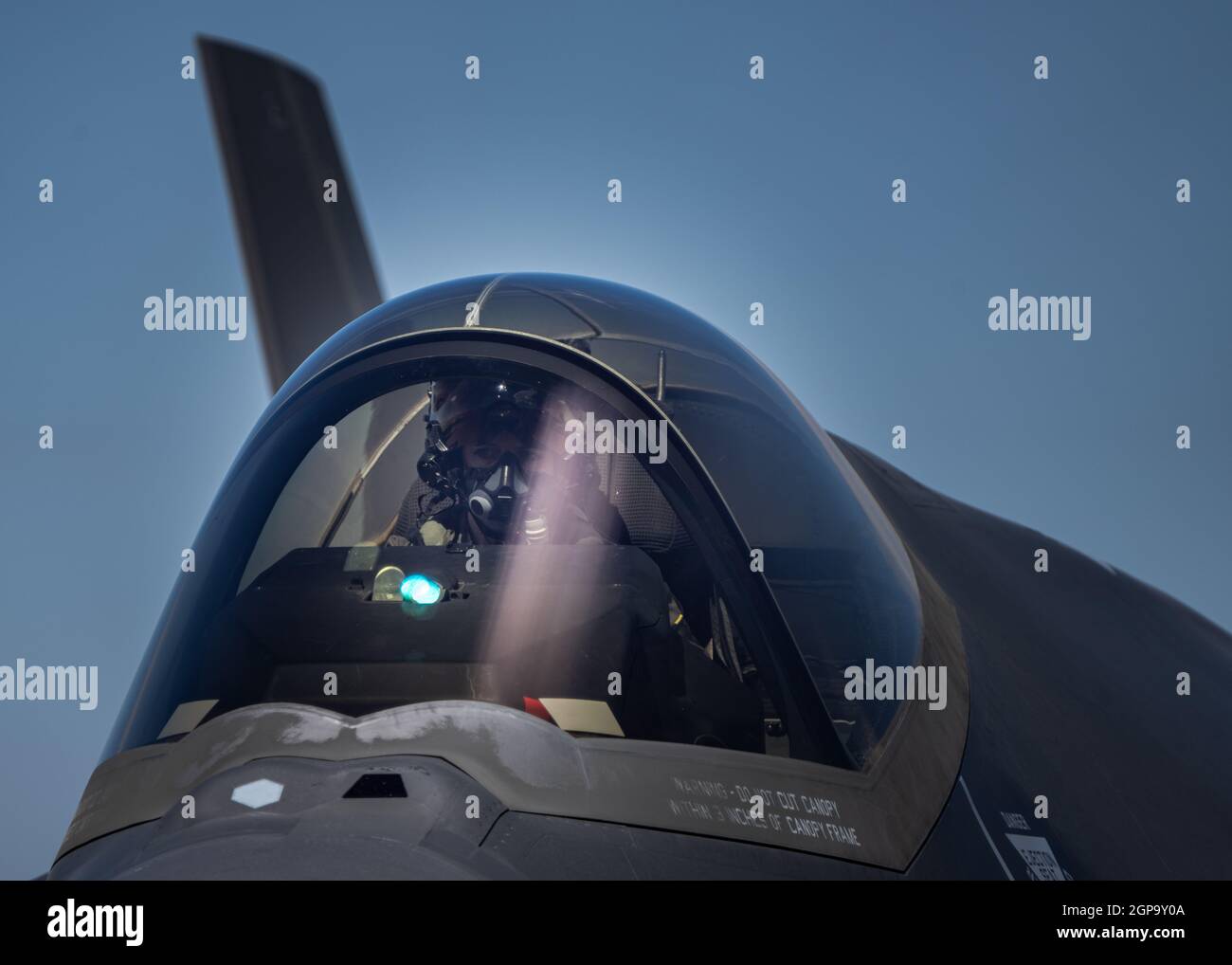 U.S. Air Force Maj. Kristin "BEO" Wolfe, F-35A Lightning II ...