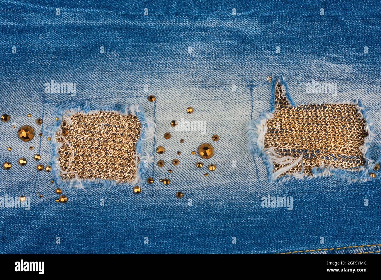 Gold threads hi-res stock photography and images - Alamy