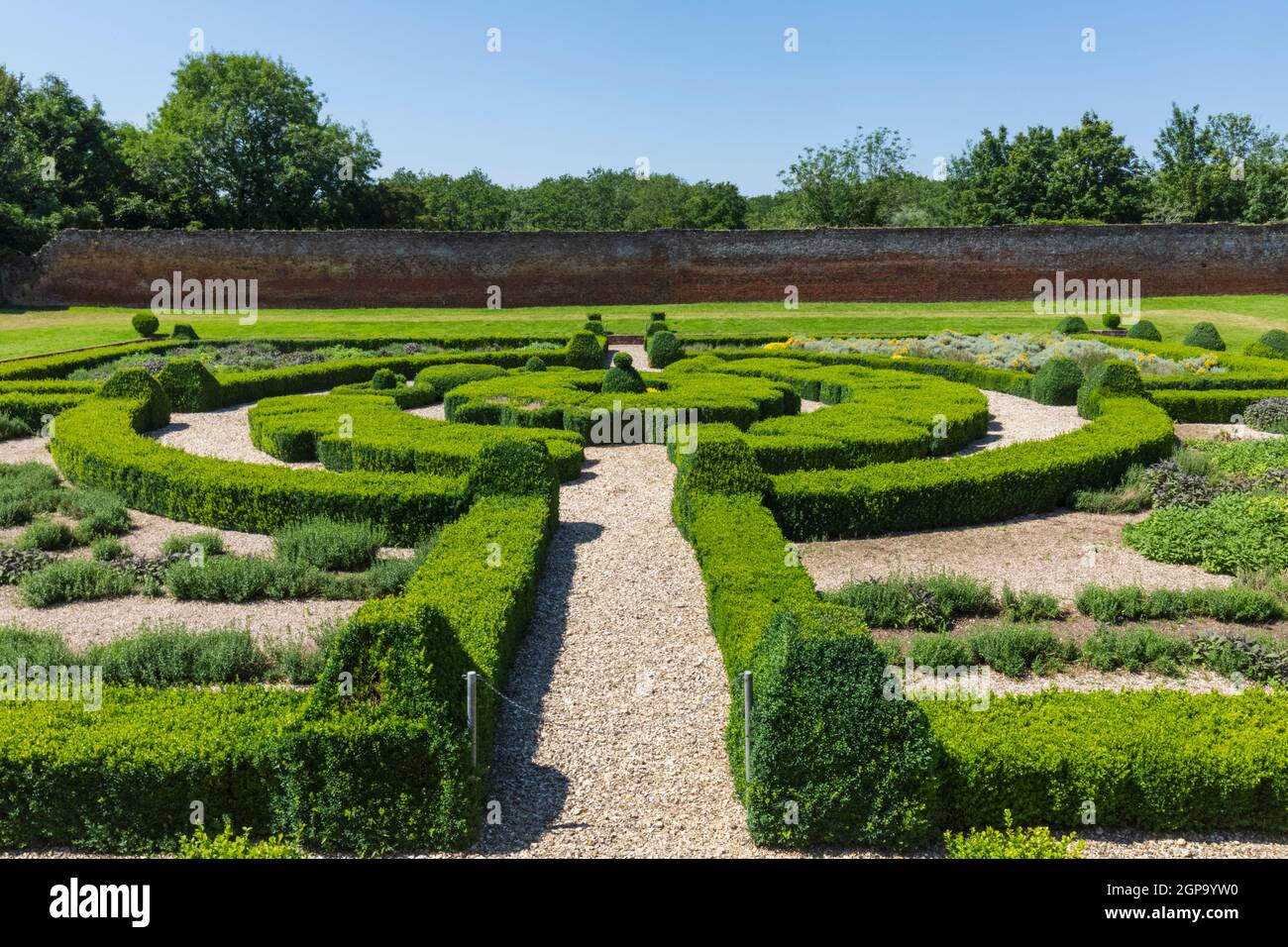 England, Hampshire, Basingstoke, Old Basing Village, Basing House, The ...