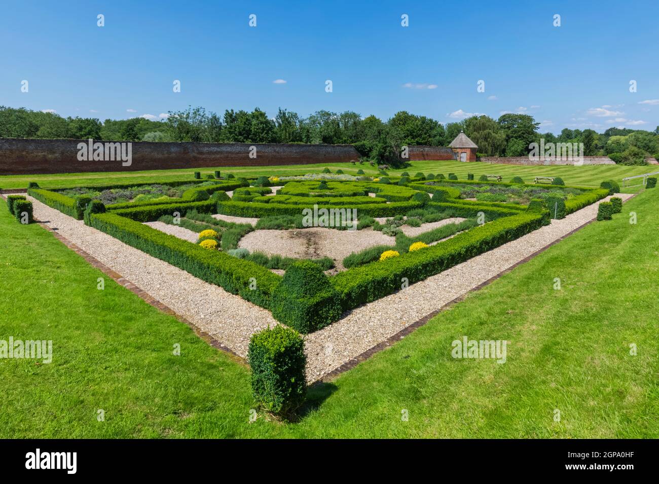 England, Hampshire, Basingstoke, Old Basing Village, Basing House, The ...