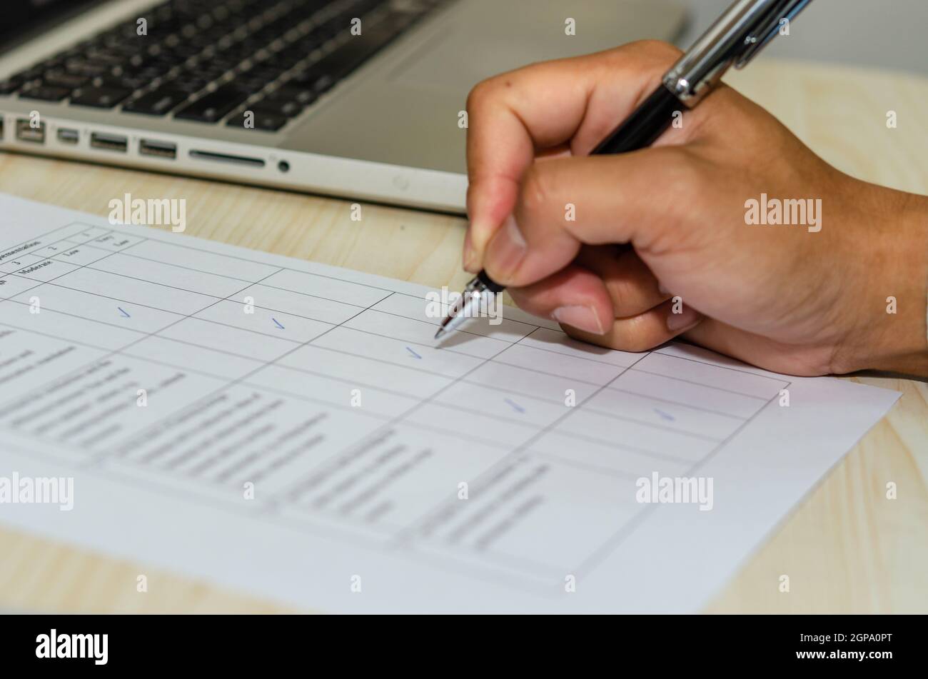 Business satisfaction assessment documents Competency rating using a ...