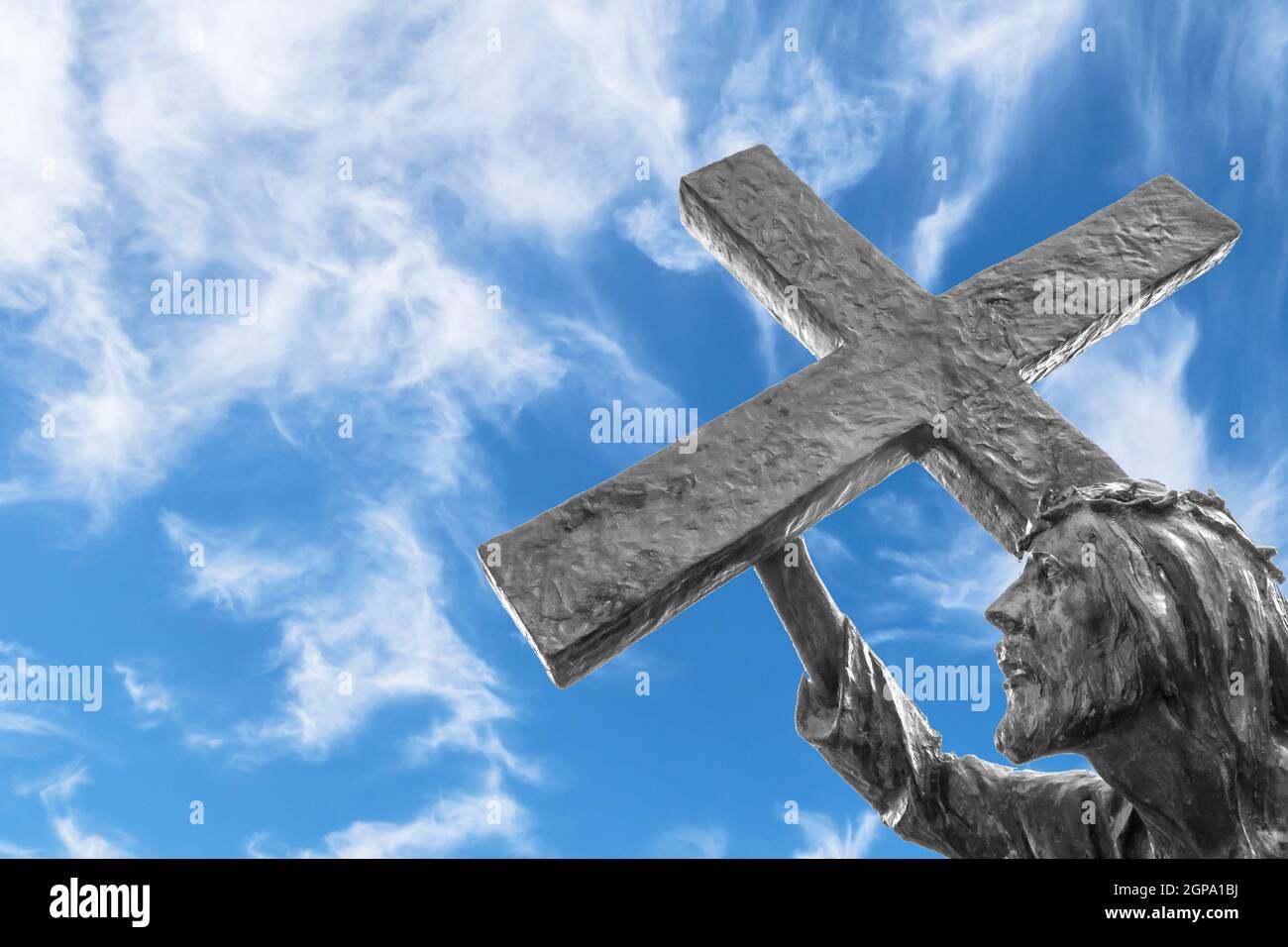 Christ carrying the cross cathedral hi-res stock photography and images ...