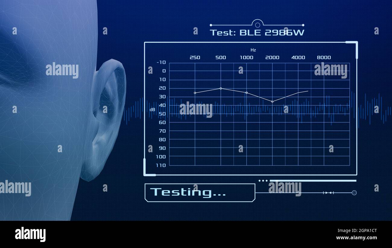 Audiometry test hi-res stock photography and images - Alamy