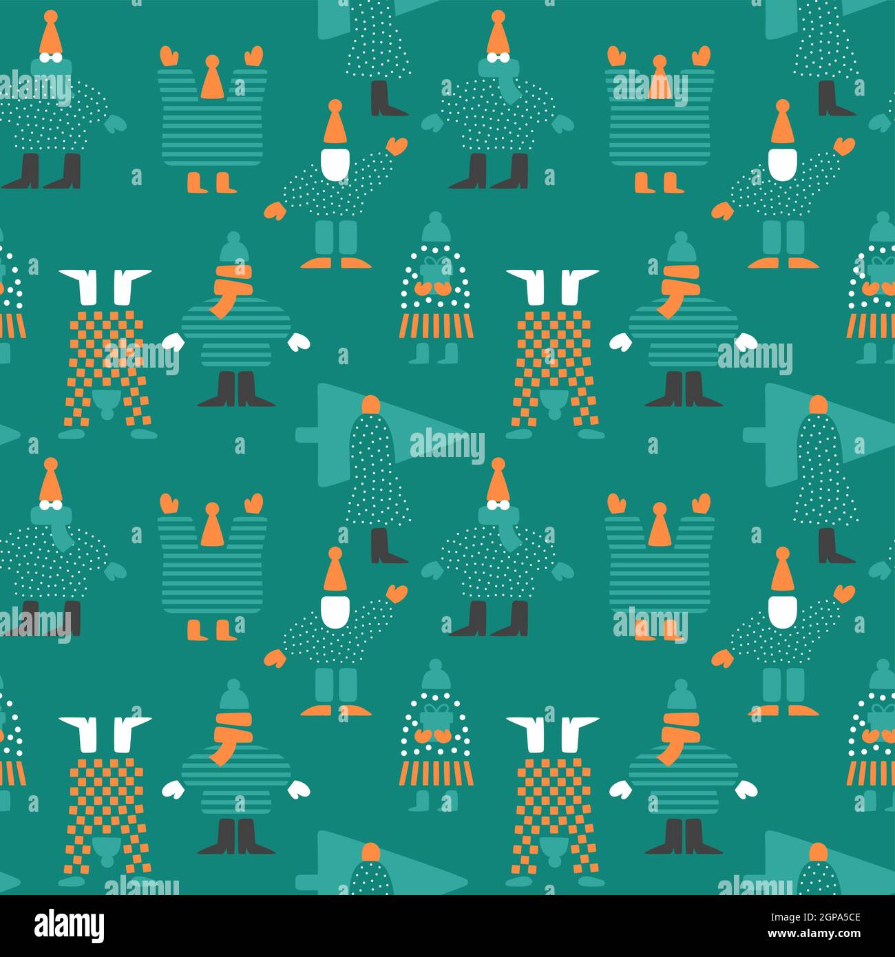 Cartoon christmas elf woman hi-res stock photography and images - Alamy