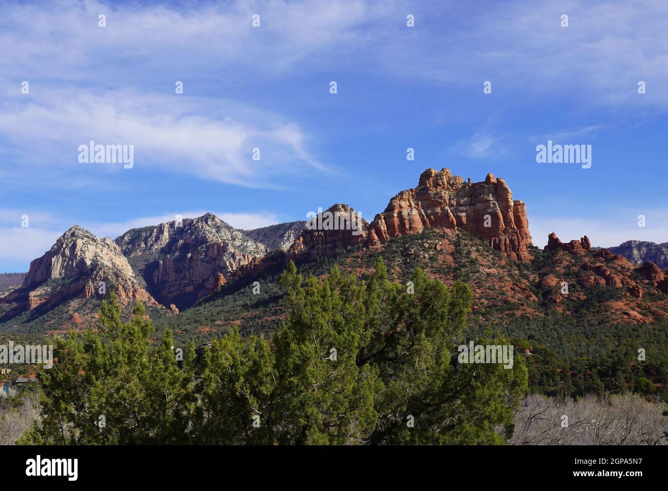Sedona's famous red rocks include Snoopy Rock, the low formation on the ...