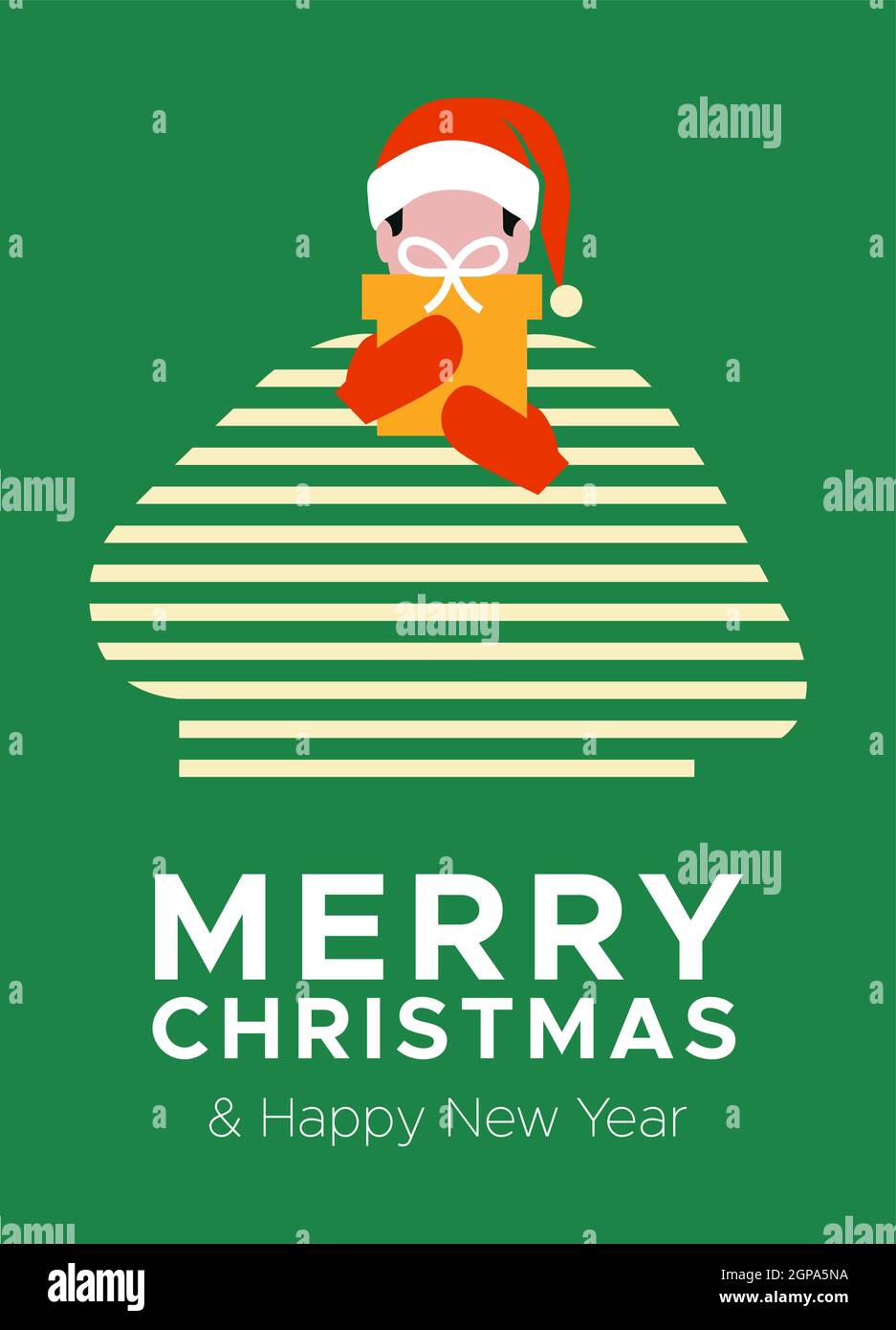 Boy in the box Stock Vector Images - Alamy