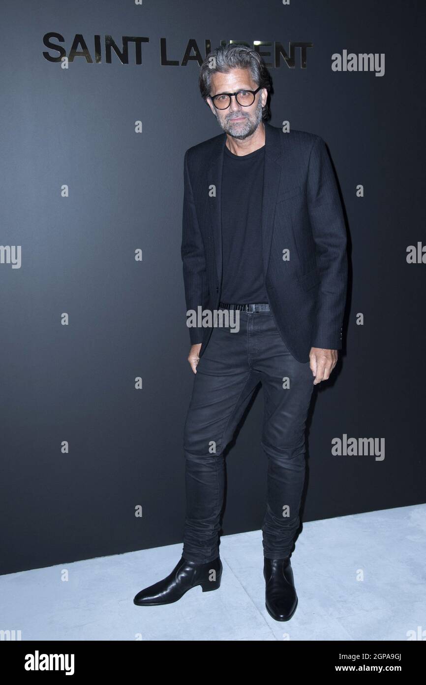 Chris Colls attending the Saint Laurent Womenswear Spring/Summer 2021 ...