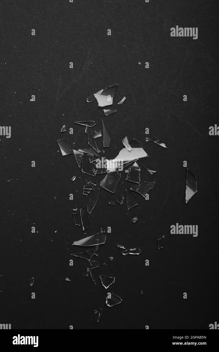 Scattered pieces Black and White Stock Photos & Images - Alamy