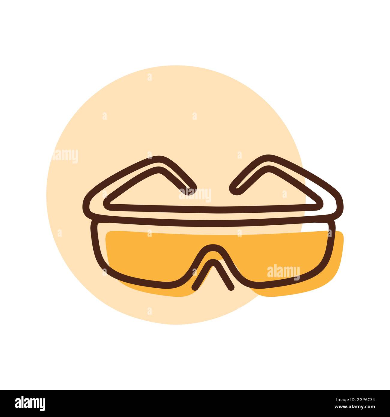 Safety Goggles Symbol Science Safety Goggles: Over 1,649 Royalty Free