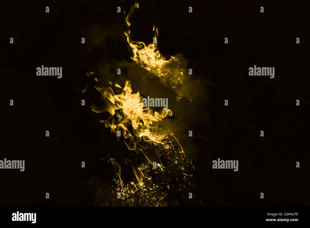 Sodium burning yellow hi-res stock photography and images - Alamy