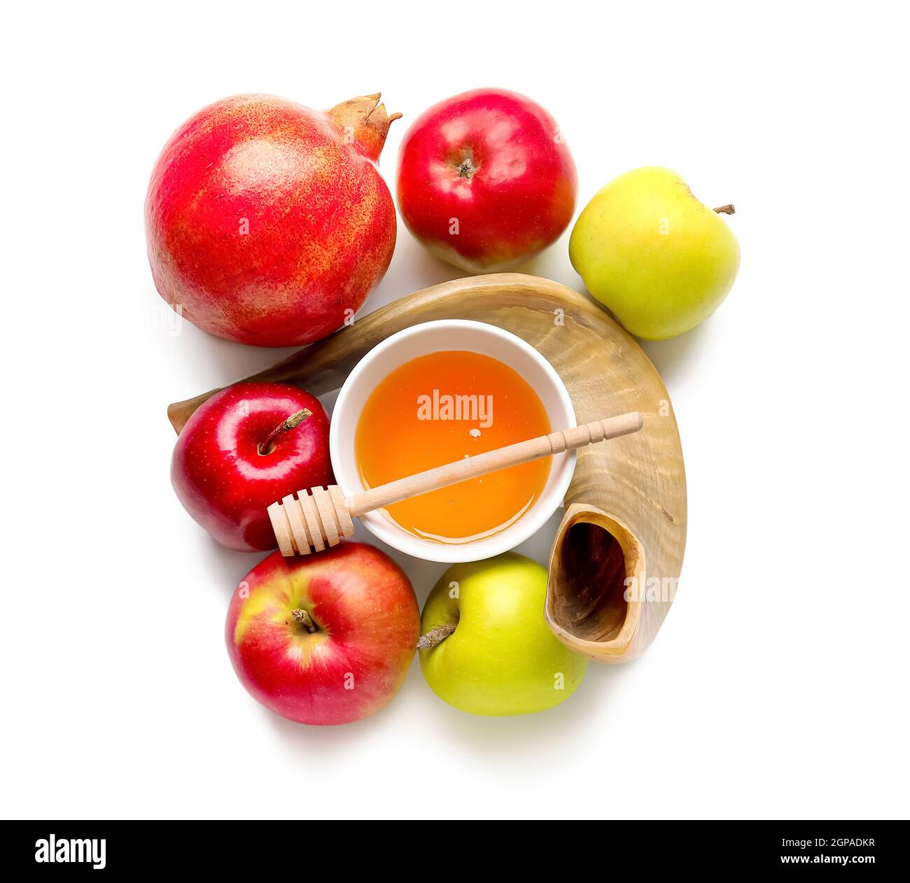 Jewish new year shofar Cut Out Stock Images & Pictures - Alamy