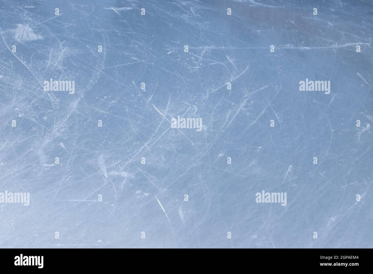 Ice rink background texture with scratches from skates Stock Photo - Alamy