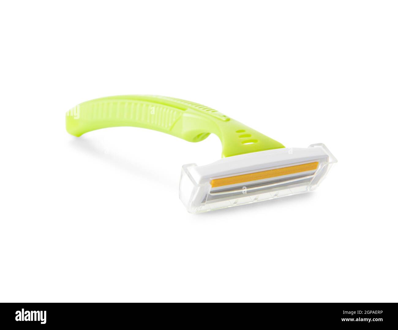 Razor for depilation isolated on white background Stock Photo - Alamy
