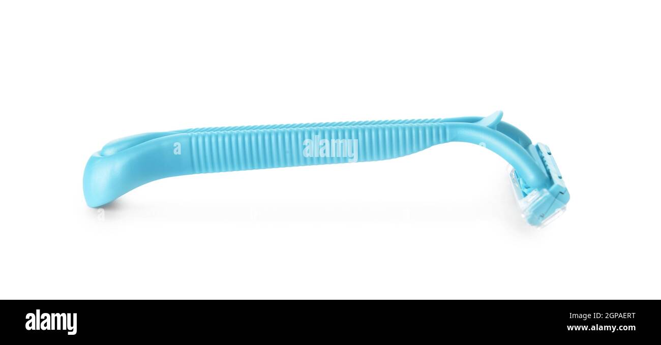 Razor for hair removal isolated on white background Stock Photo - Alamy