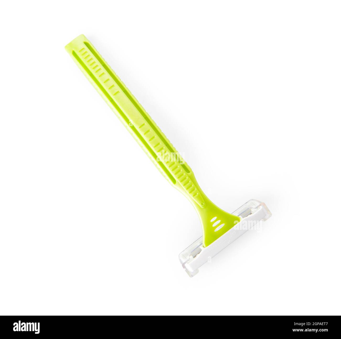Razor for depilation isolated on white background Stock Photo - Alamy