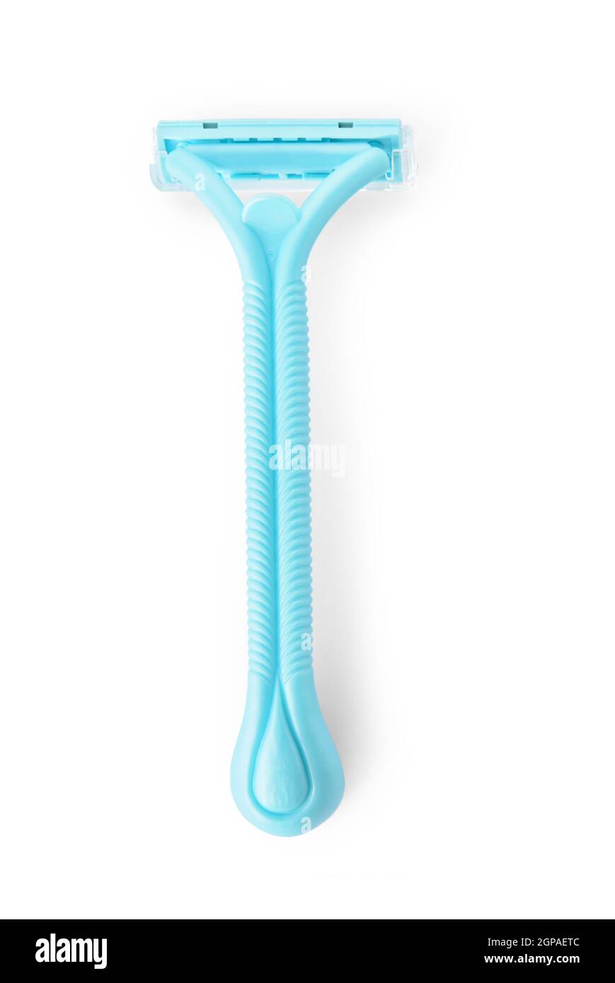 Razor for hair removal isolated on white background Stock Photo - Alamy