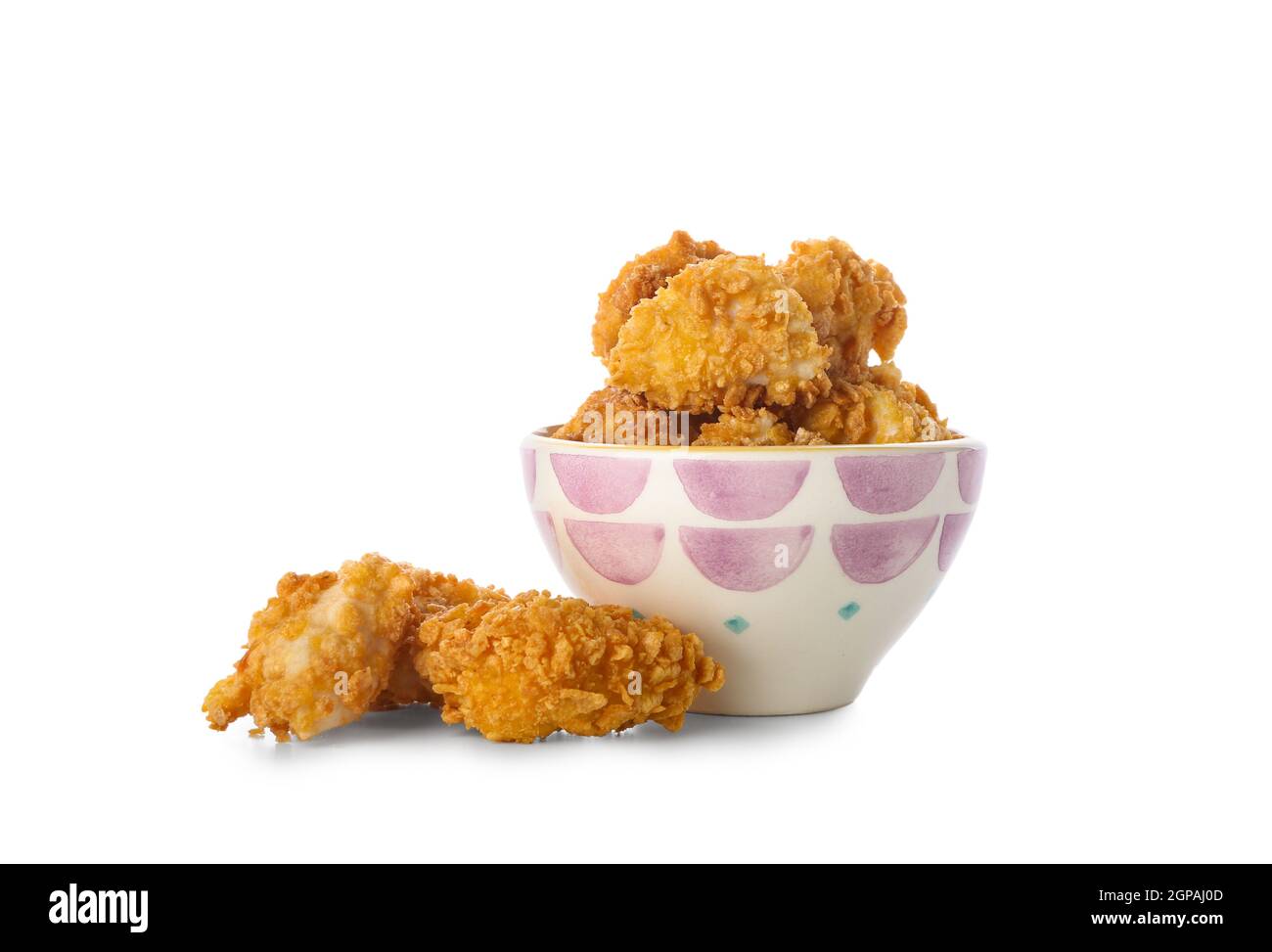 Popcorn chicken bowl hi-res stock photography and images - Alamy
