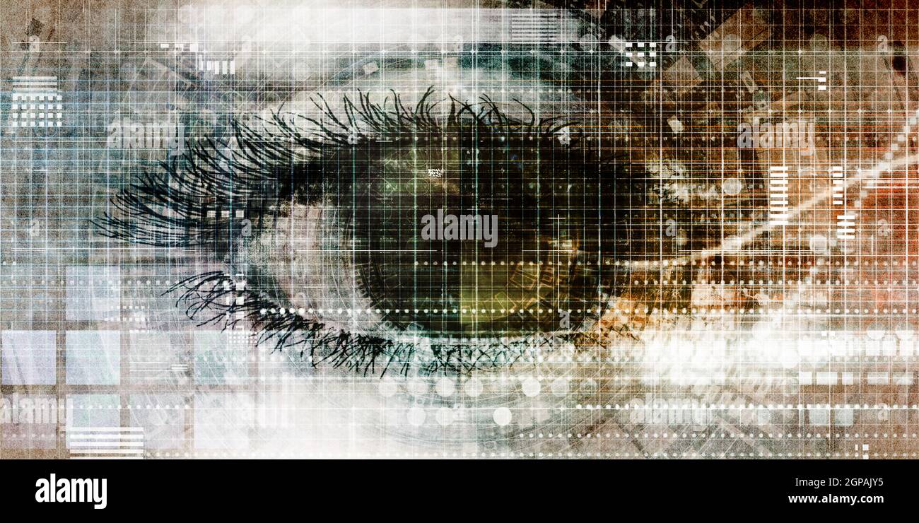 Science Fiction Futuristic Abstract As a Art Stock Photo - Alamy